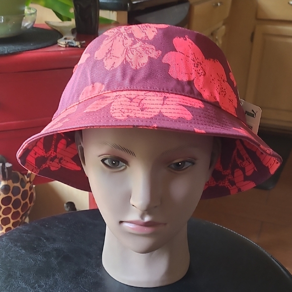 Puma | Accessories | Puma Floral Bucket Hat | Poshmark